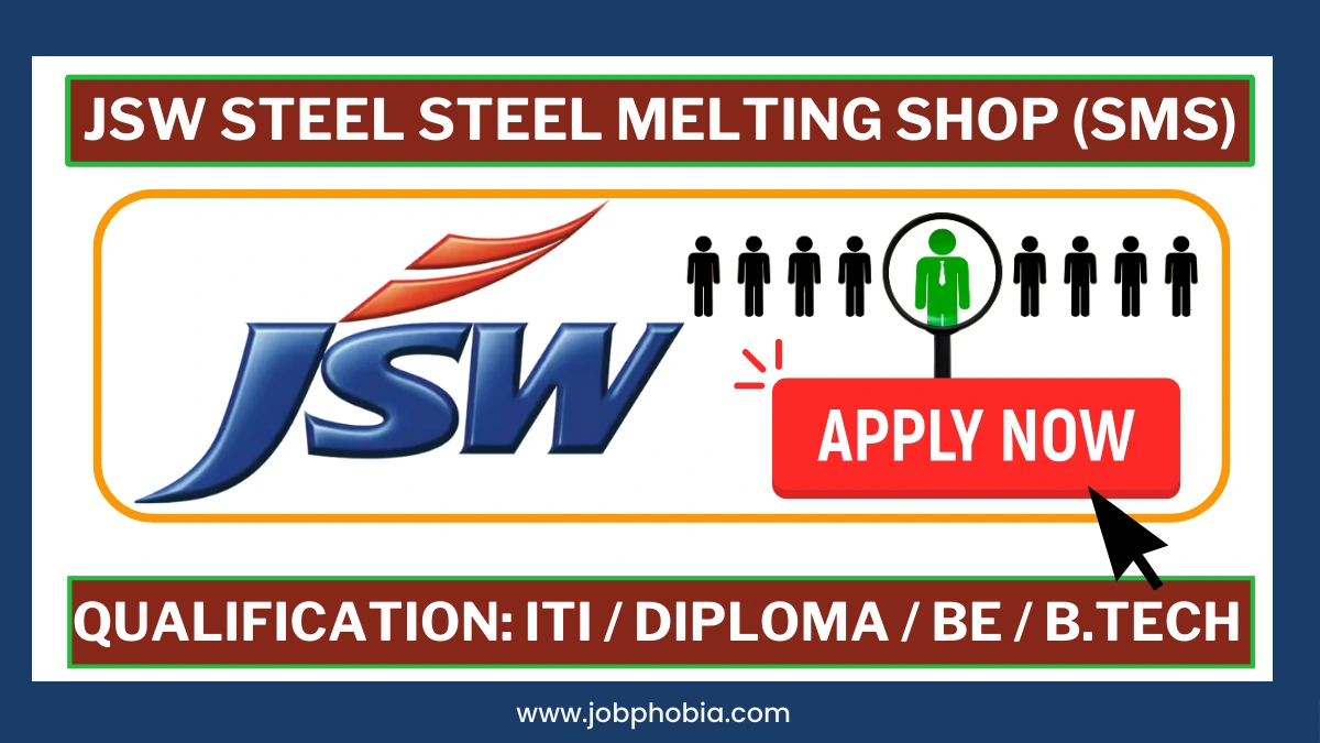 JSW Steel Melting Shop Hiring 2026 – Eligibility, Selection Process ...