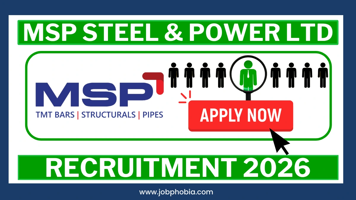 MSP Steel Raigarh Hiring 2026 – Eligibility, Selection Process, Last ...
