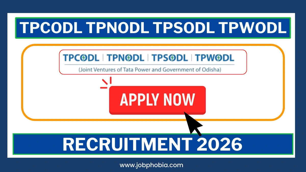 TPCODL TPNODL TPSODL TPWODL Recruitment 2026 – Eligibility, Selection ...